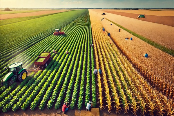 USDA Raises Corn Acreage Forecasts, Cuts Soybeans and Wheat - Commodity ...