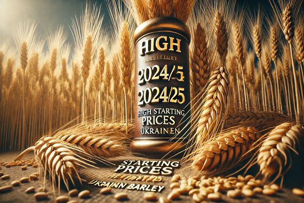 High Starting Prices Mark 2024/25 Season for Ukrainian Barley ...