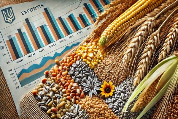 Ukraine Grain and Oil Export Revenues Surge by 35.6% in Q1 - Commodity ...